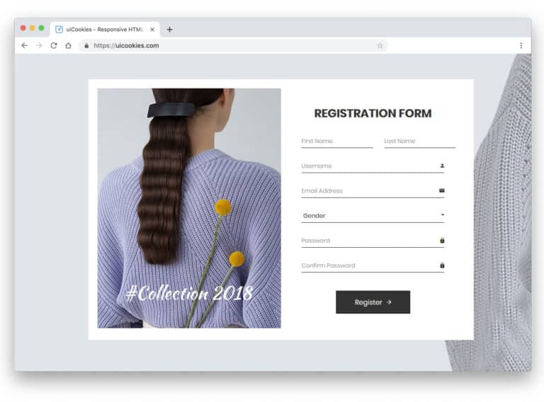 36 Best Bootstrap Registration Form Examples 2025 - uiCookies