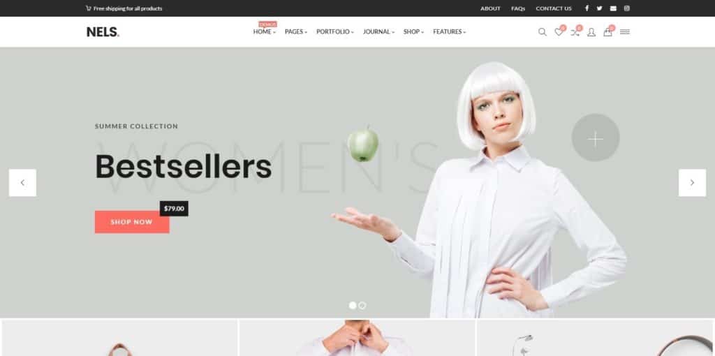 25 Professional Bookstore Website Templates For eBooks, Libraries ...