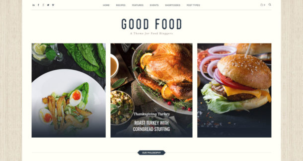 25+ Engaging Food Website Templates & WordPress Themes For You
