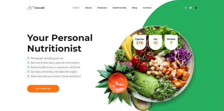 22 Creative Food Blog Website Template 2026 - uiCookies