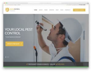 21 Pest Control WordPress Themes To Give Worry-Free Experience
