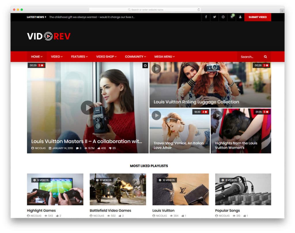 25 Exuberant WordPress Live Streaming Theme - 2022