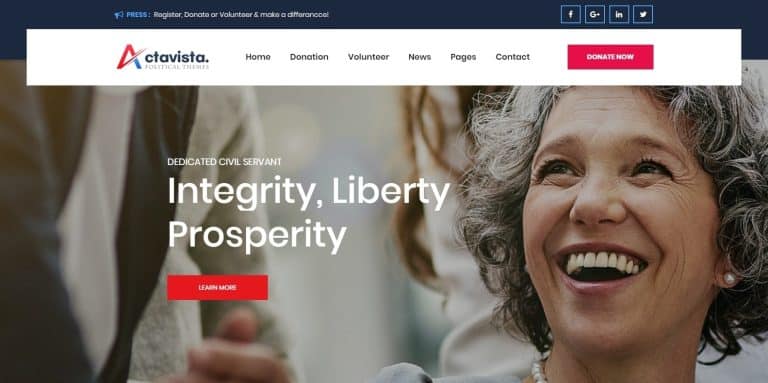 25 Best Political Website Templates 2026 - uiCookies