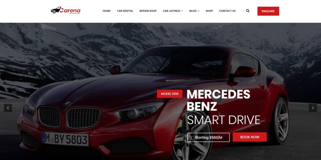 29 Premium Automotive Website Templates & WordPress Themes