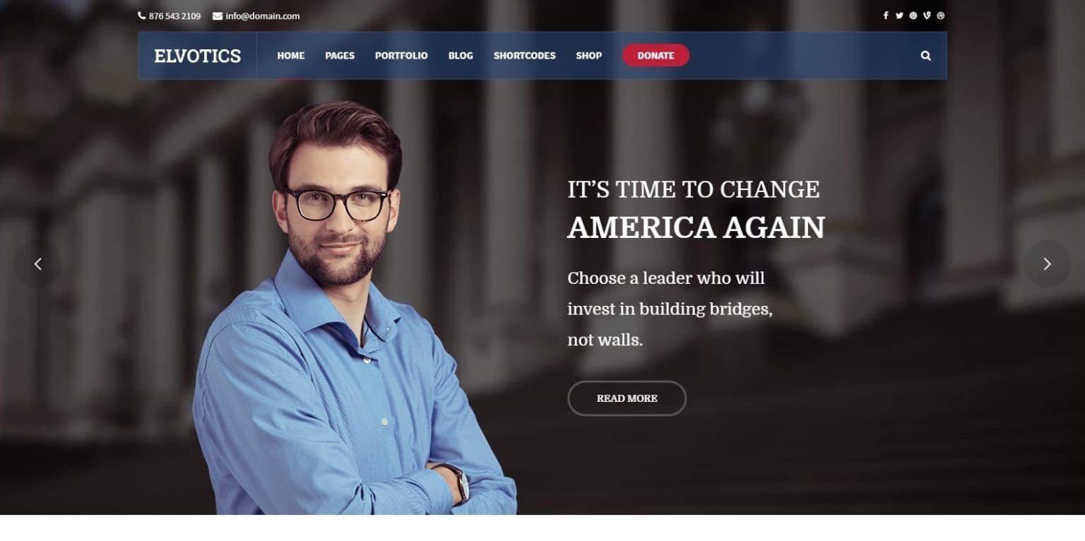 25 Best Political Website Templates 2026 - uiCookies