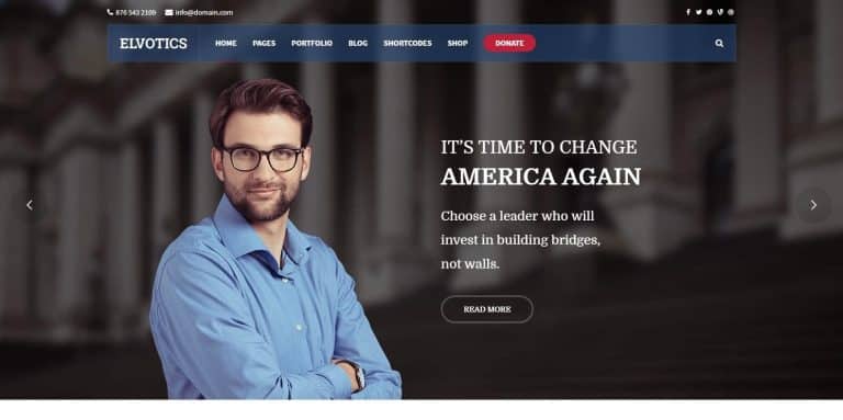 25 Best Political Website Templates 2026 - uiCookies