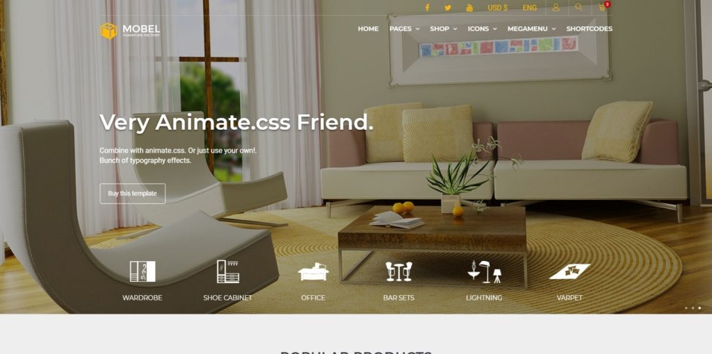 25 Engaging Interior Design Templates & WordPress Themes For Decorators ...