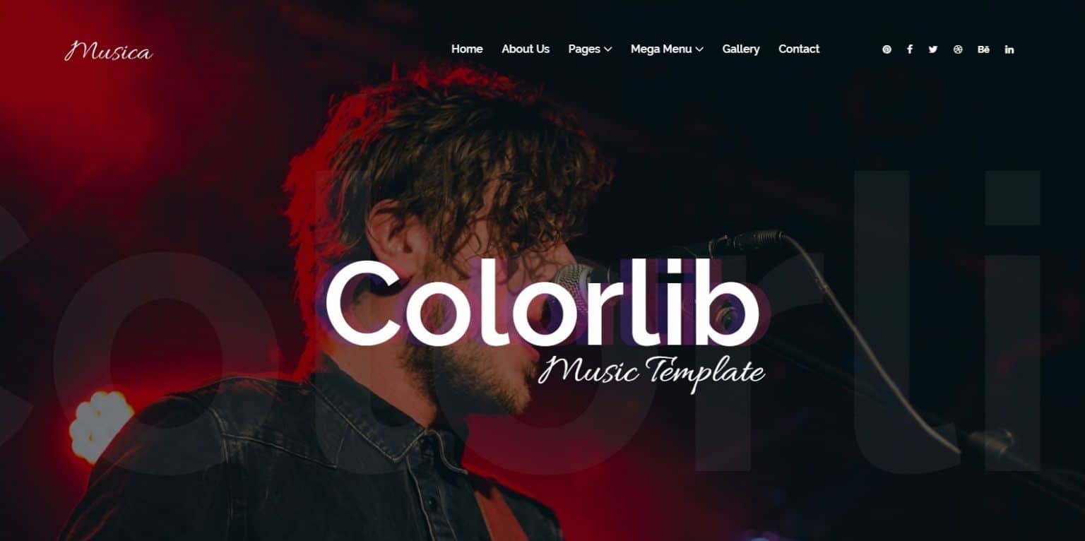 20 Best Free Music Website Template For 2025
