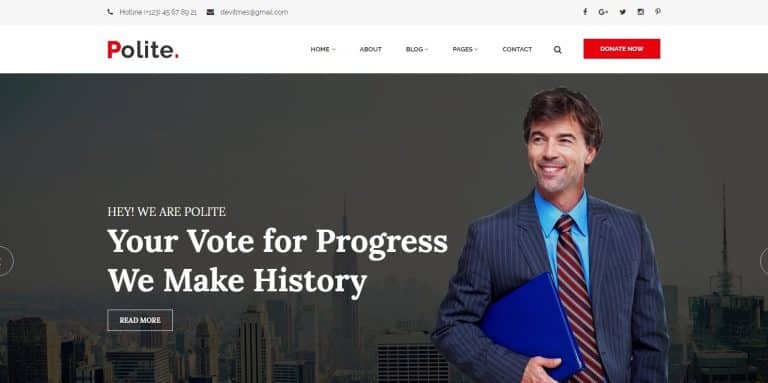25 Best Political Website Templates 2026 - uiCookies
