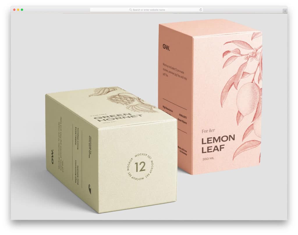 36 Packaging Mockups For Sensory Packaging Designs 2022 - uiCookies