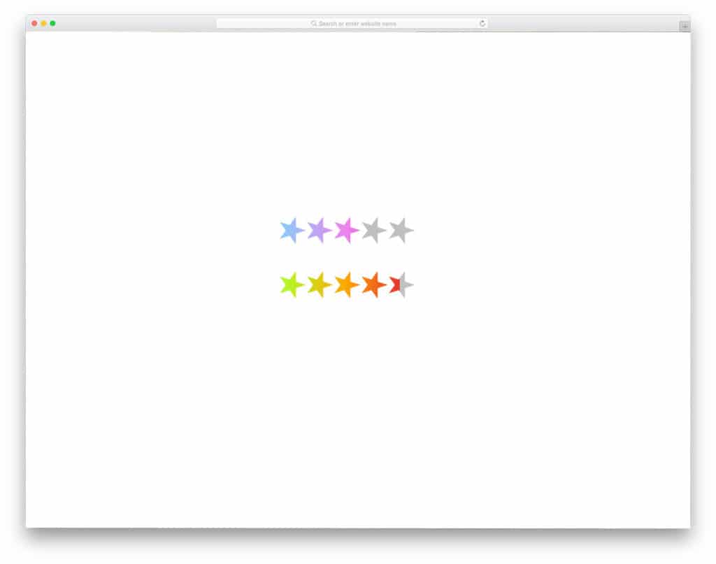 31 Expressive Star Rating CSS Designs To Understand Your User’s Thoughts