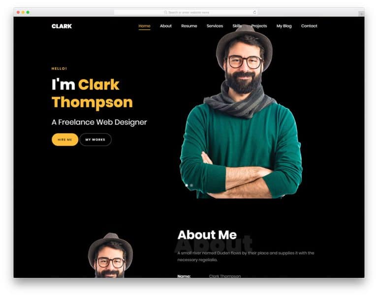 45 Free Bootstrap Resume Templates 2025 - uiCookies