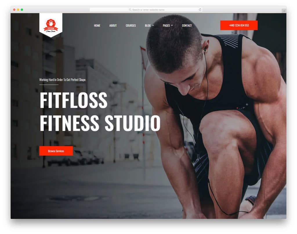 36 Best Free Fitness Website Templates For Gyms 2022
