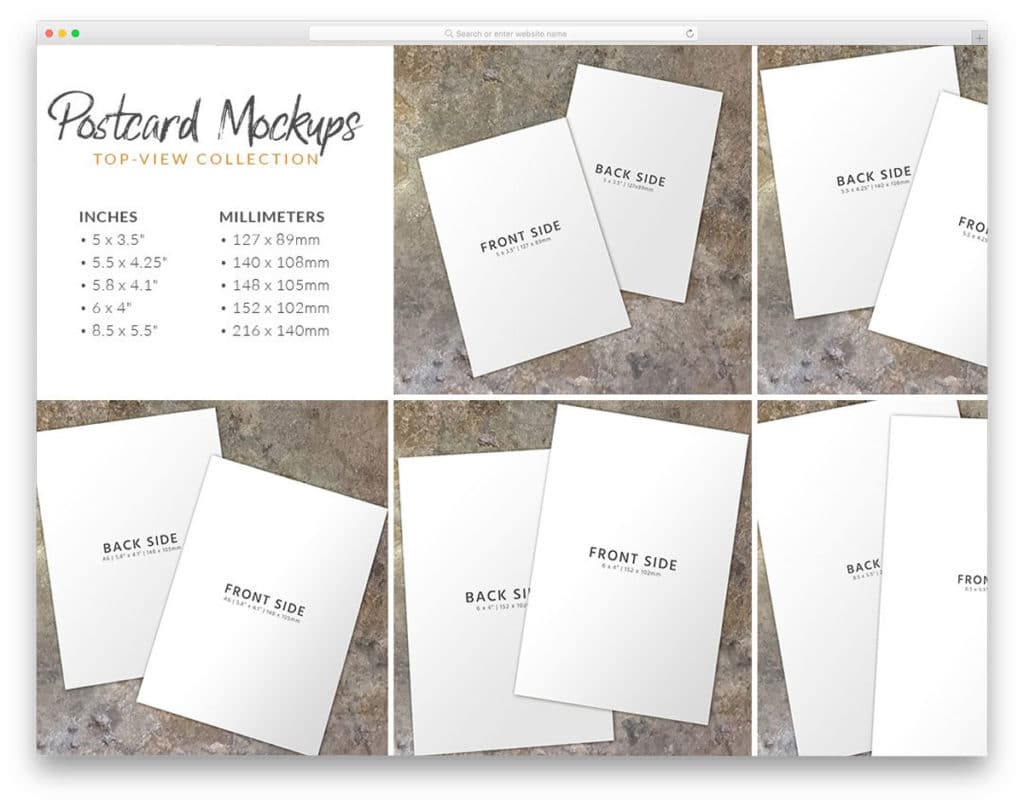 36 Postcard Mockups For Postcard Marketing And Invitation Designs 2022