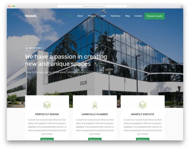 50 Best Free Construction Website Templates For Modern Builders 2022