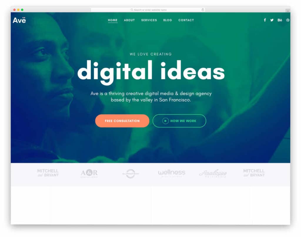37 Digital Agency WordPress Themes With Effective Storytelling Design