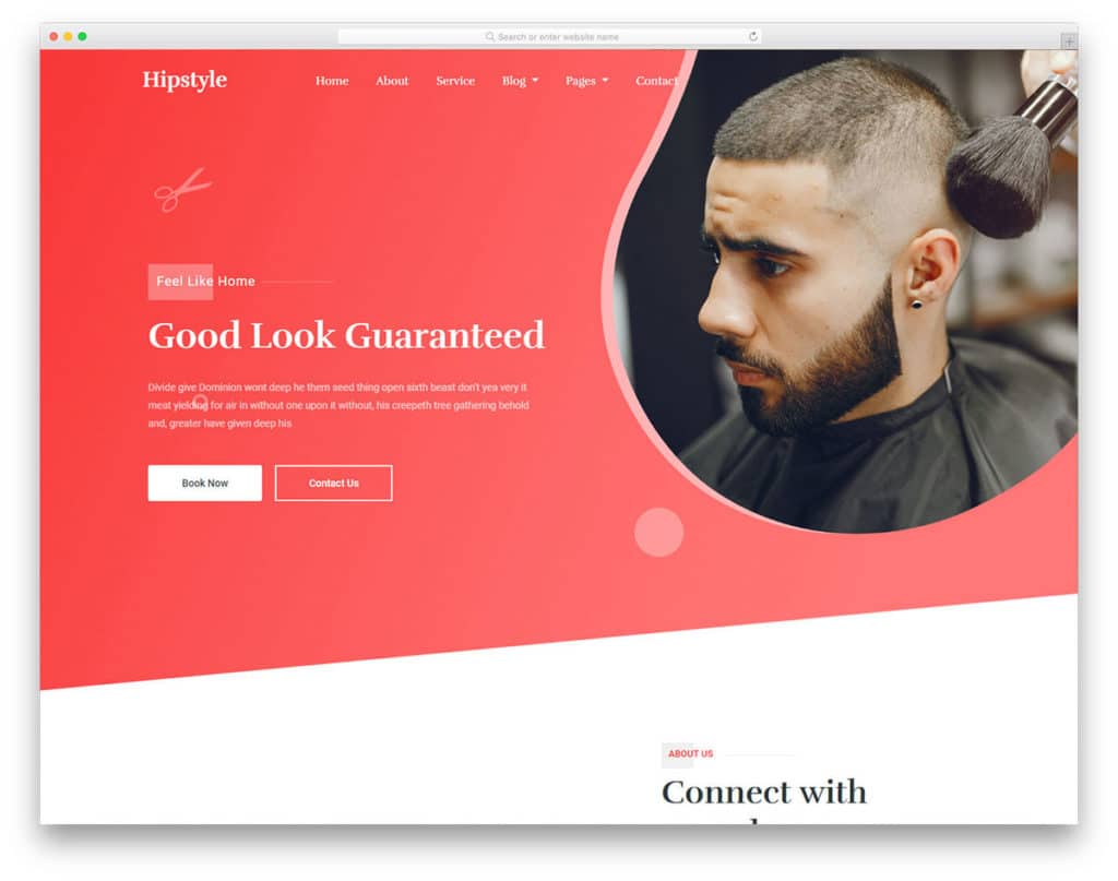 35+ Properly Groomed Free Hair Salon Website Templates 2022