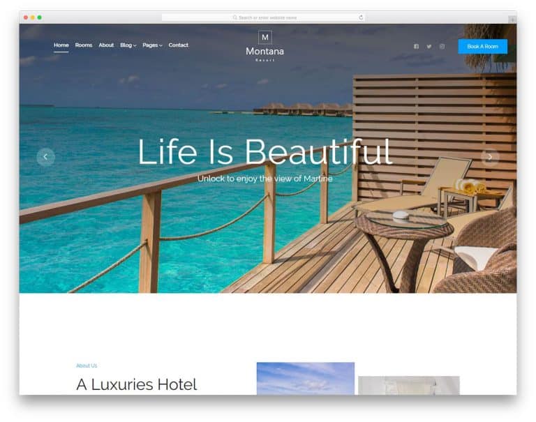 50 Best Free Bootstrap Hotel Templates 2026 - uiCookies