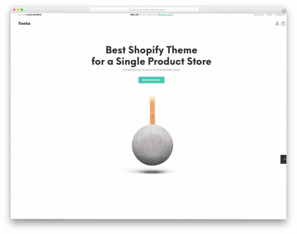 28 Best Single Product Shopify Themes With Effective Storytelling Design
