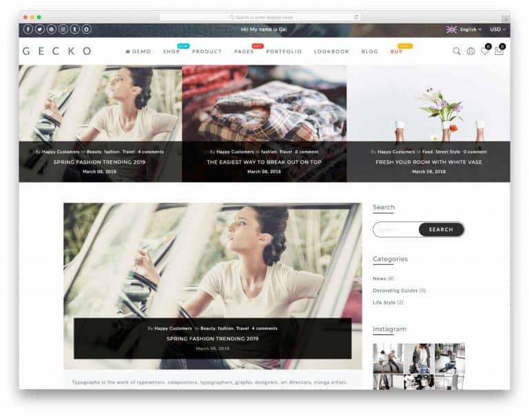 17+ Shopify Blog Themes To Build Brand Awareness And Loyalty