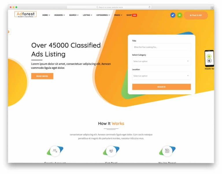 26 Smart Craigslist Templates For Classifieds Ads Websites - uiCookies