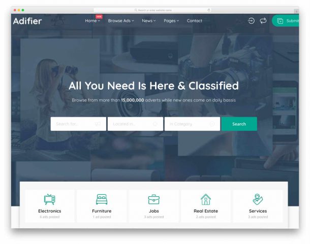 26 Smart Craigslist Templates For Classifieds Ads Websites - uiCookies
