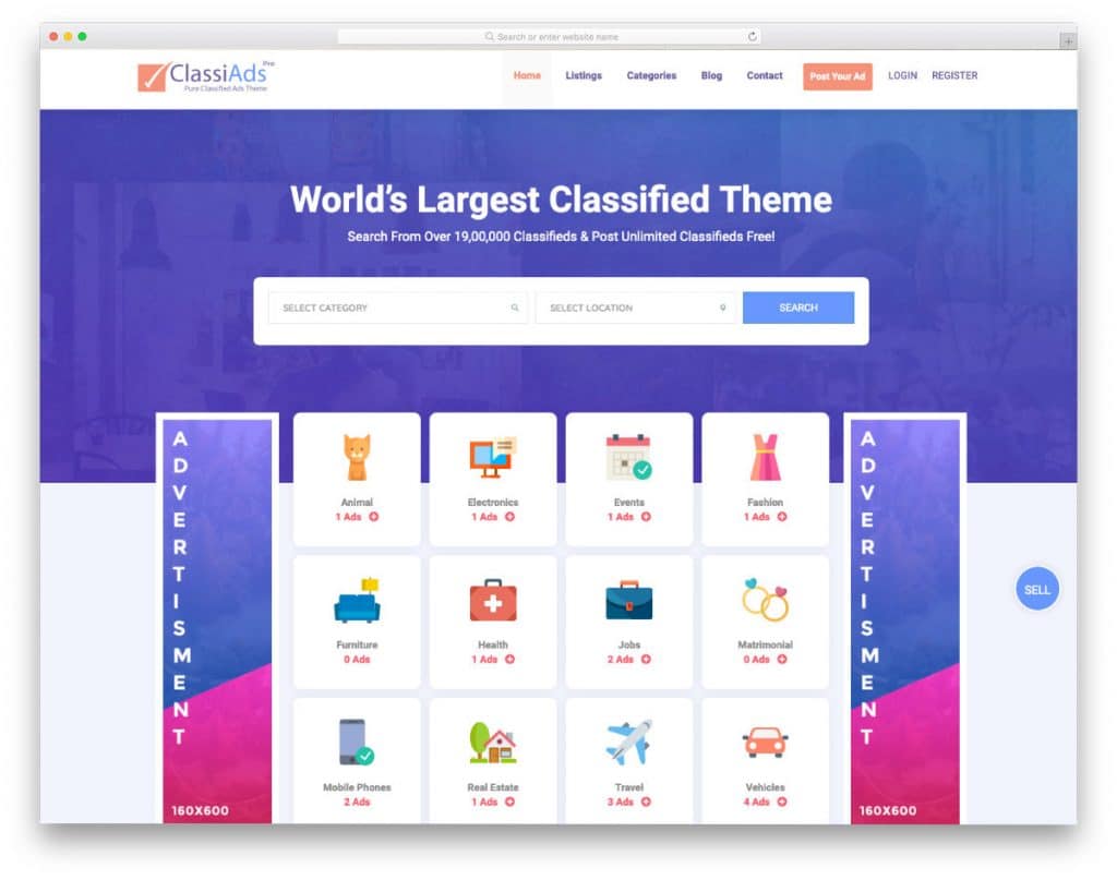 26 Smart Craigslist Templates For Classifieds Ads Websites - uiCookies