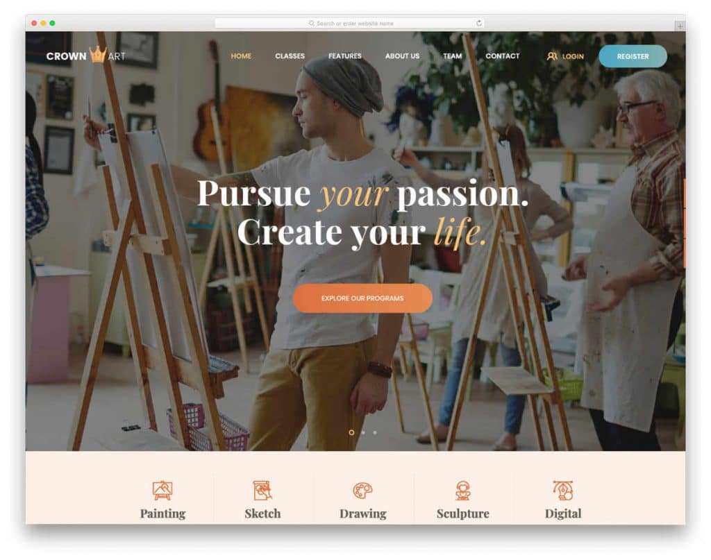 23 Smart Academic Websites Templates Designed For Modern Educational ...