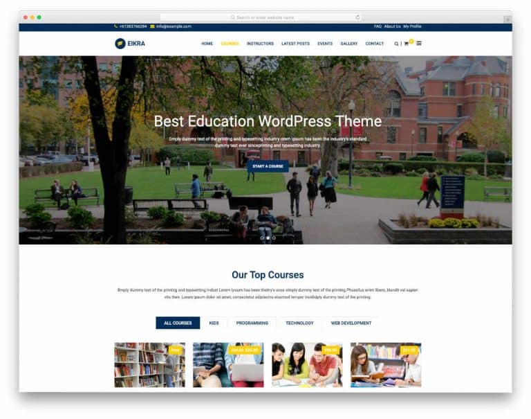 26 Smart Academic Websites Templates 2022 - uiCookies