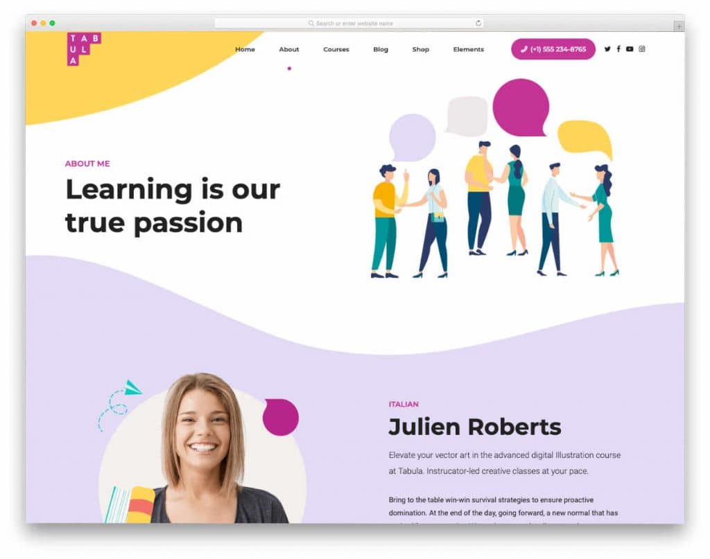 23 Smart Academic Websites Templates Designed For Modern Educational ...