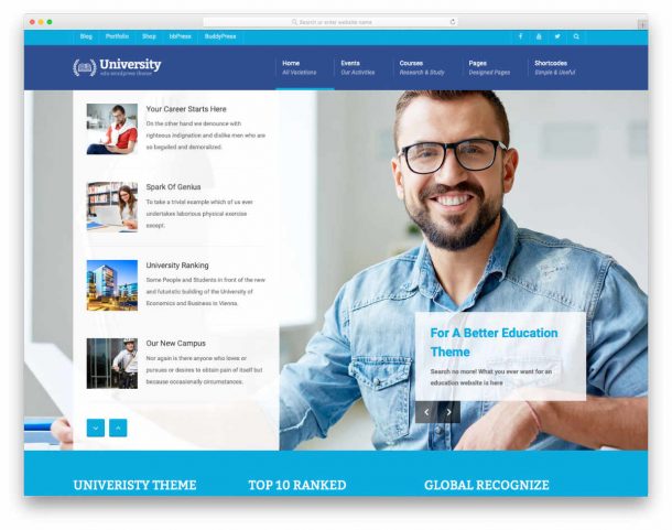 26 Smart Academic Websites Templates 2022 - uiCookies