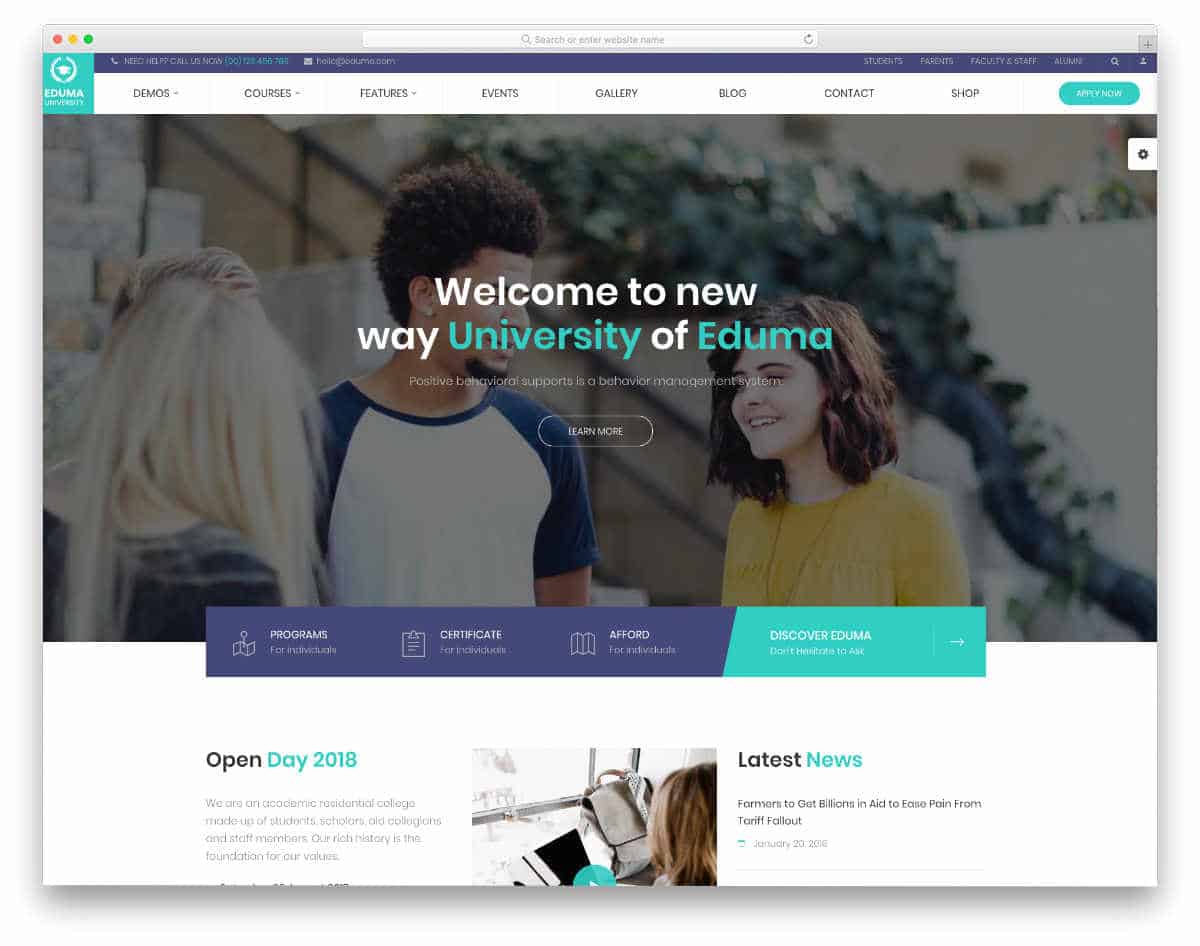 26 Smart Academic Websites Templates 2022 - uiCookies