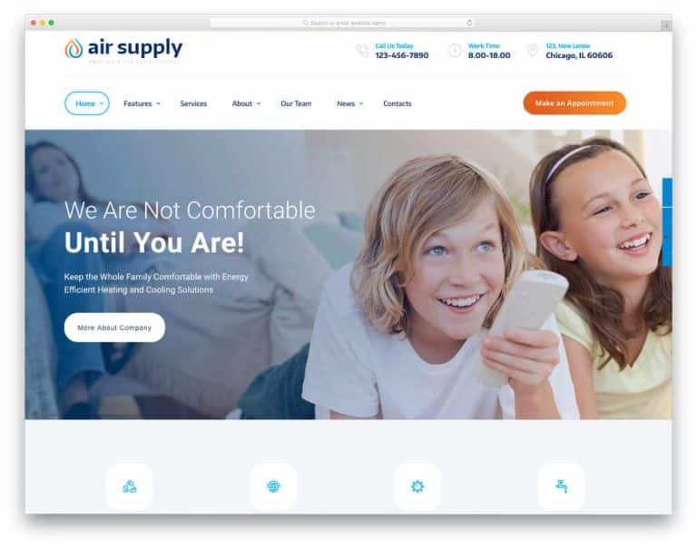 19 Best HVAC Service Website Templates 2025 - uiCookies