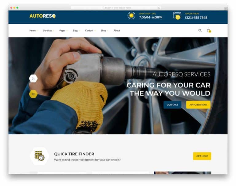 20 Best Auto Detailing Website Template 2025 - uiCookies