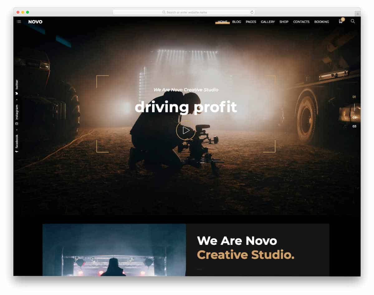 26 Fervours Videographer Web Templates For Passion Filled Professionals