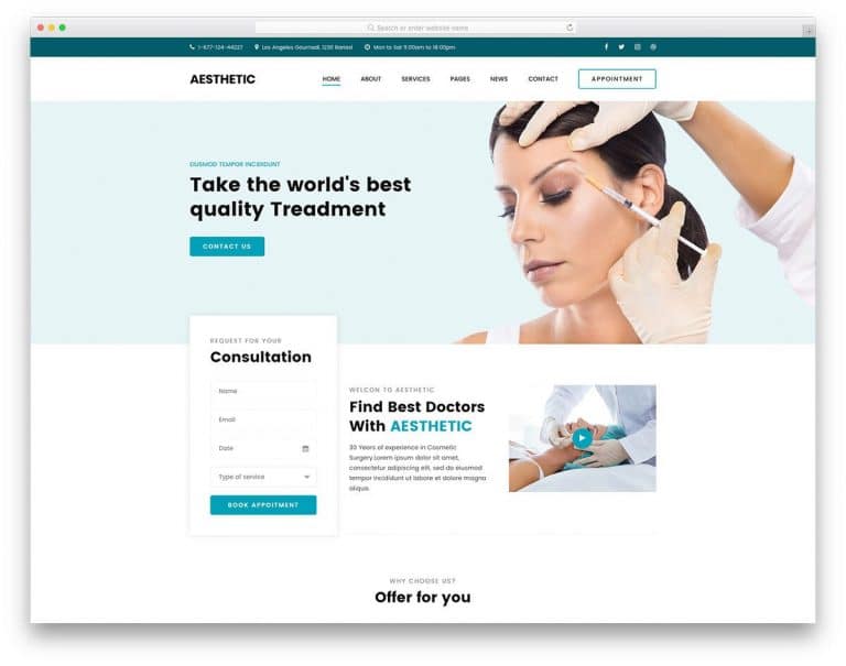 41 Free Bootstrap Hospital Website Templates 2025 - uiCookies