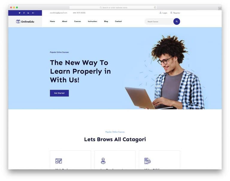 35 Best Free College Website Templates 2025 - uiCookies