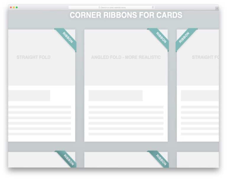 35 CSS Ribbons To Make Your Websites Look Swanky In 2025