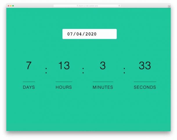 43 Easy To Use Free Countdown Timers 2025 - uiCookies