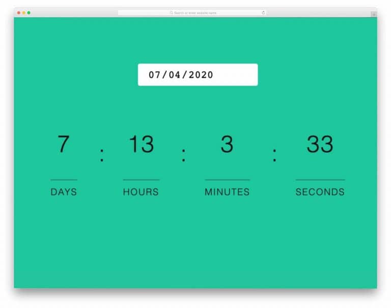 43 Easy To Use Free Countdown Timers 2025 - uiCookies