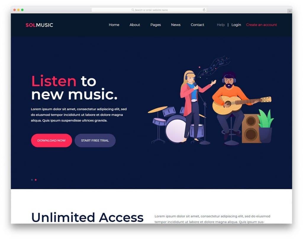 42 Best Free Entertainment Website Templates 2025 - uiCookies