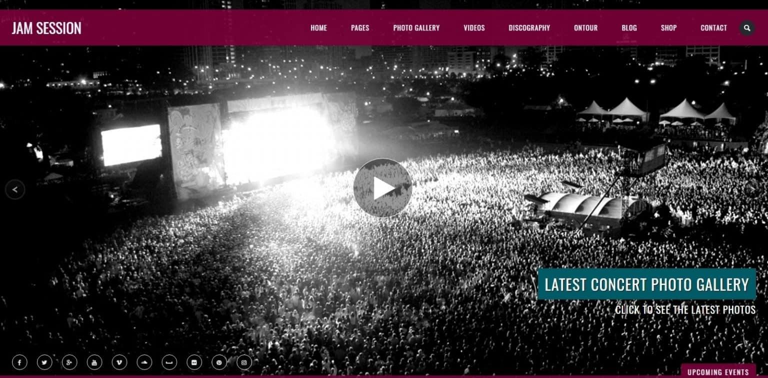 20 WordPress Recording Studio Website Template For Creative People