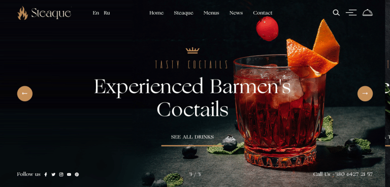 22 Best Food Website Templates 2025 - uiCookies