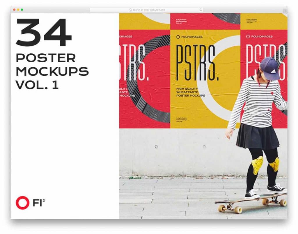 37 Poster Mockups For Attention Grabbing Creative Poster Designs 2022