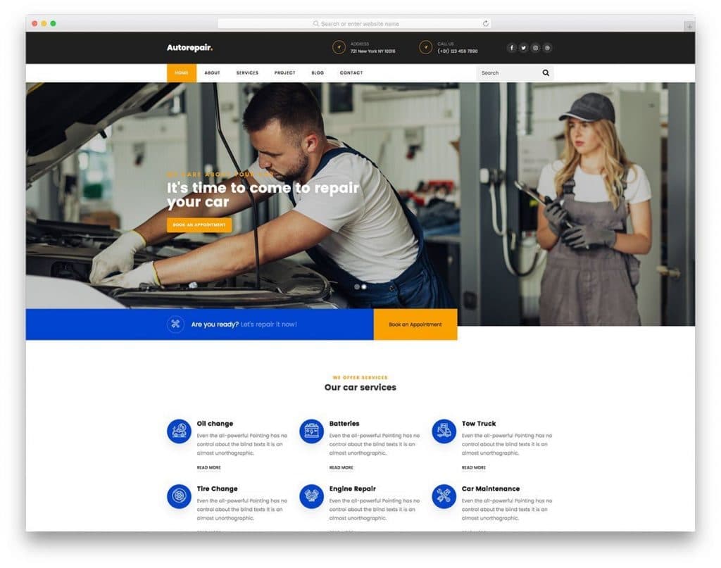 50 Free Bootstrap Business Templates With A Signature Design 2022