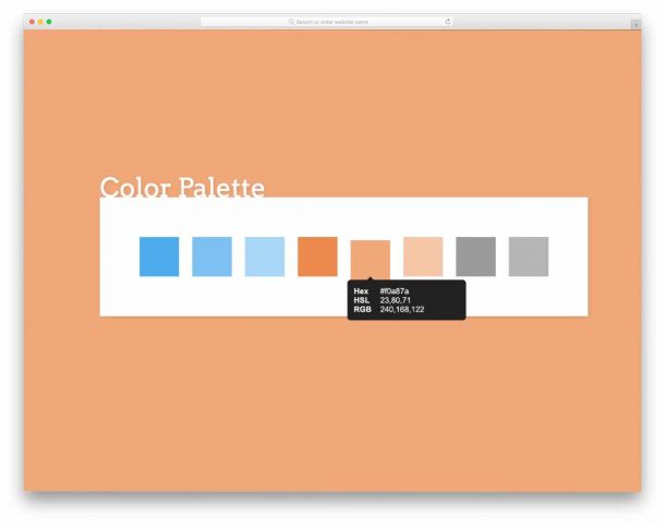 33 Flamboyant Color Palette CSS Designs For Pros And Casual Users