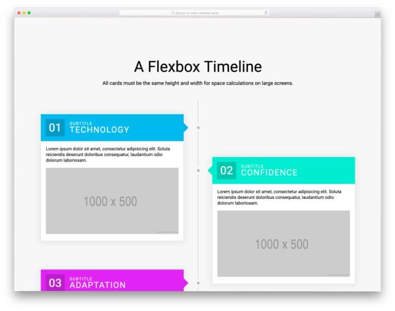 35 Best Clean CSS Timeline Design 2025 - uiCookies