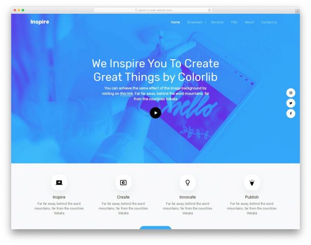 50 Free Bootstrap Business Templates With A Signature Design 2022