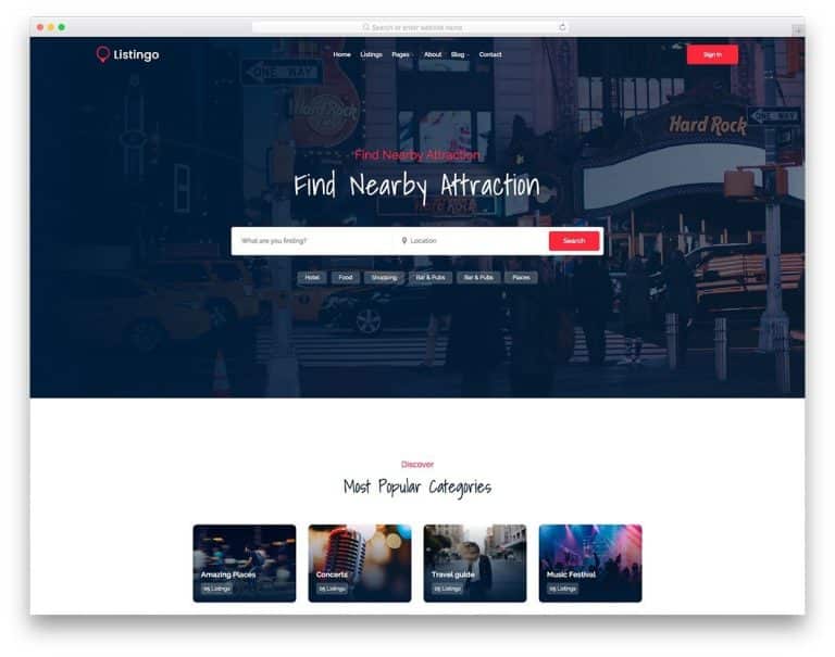 45 Best Free Directory Website Templates 2025 - uiCookies
