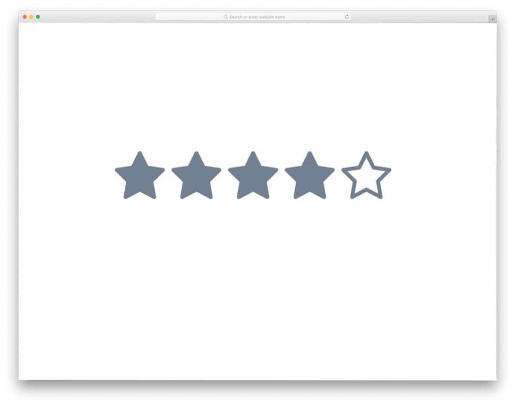 31 Expressive Star Rating CSS Designs To Understand Your User’s Thoughts
